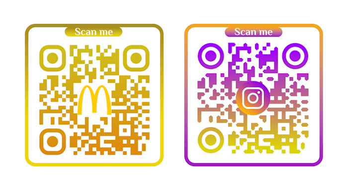 Create A Custom Qr Code Design With Your Logo By Ahmedelzemety Fiverr