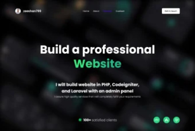 Develop Php Codeigniter Laravel Website Design Api Developer By Su