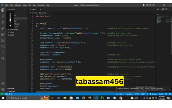 Do C Cpp Python And Java Oop Dsa Programming Projects By Tabassam