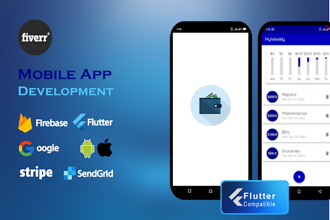 Develop Android Mobile Application Using Flutter By Ftechstudios Fiverr