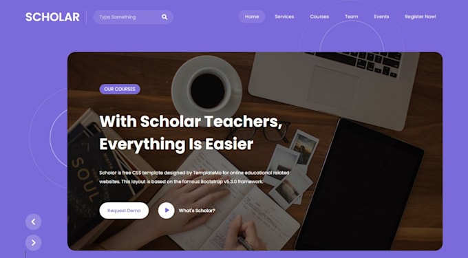 Be Your Frontend Website Designer Html Css Javascript By Rakroukisamir