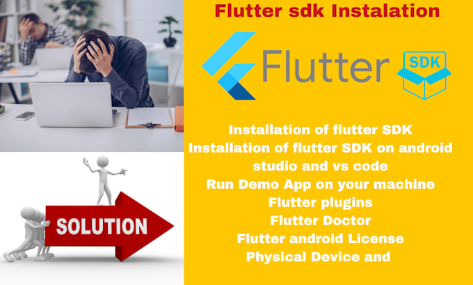 Install Flutter Sdk With Android Studio On Your Pc Remotely By
