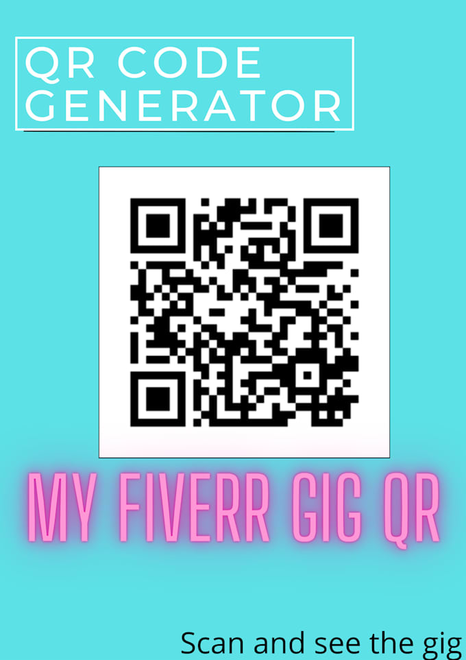 Qr Code Creating Service By Farvizrizwan Fiverr