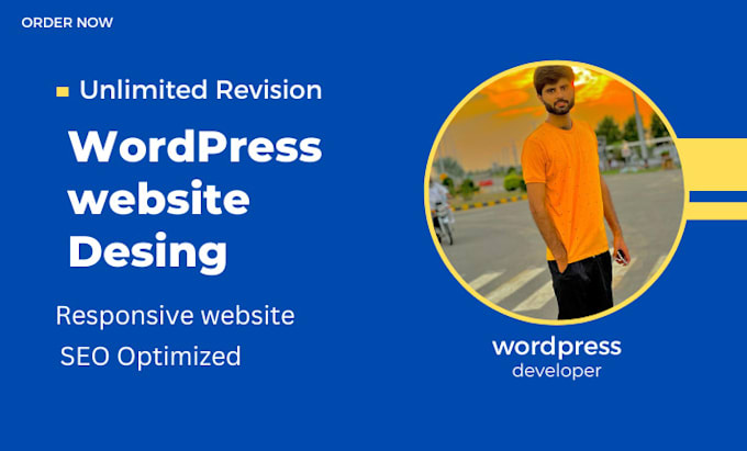 Create Modern And Responsive Wordpress Website Design By Tech Nabeel
