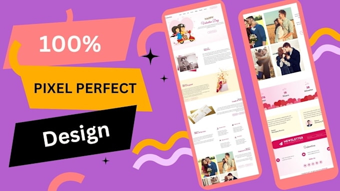 Convert Psd Figma Xd Ai To Html Bootstrap Pixel Perfect Responsive Web