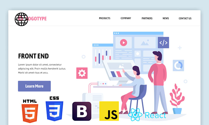 Be Your Frontend Developer Using Html Css Javascript By Farman Webdev