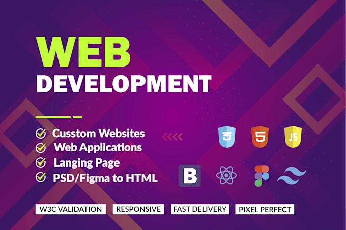 Responsive Website Development In React Js Node Js Javascript And