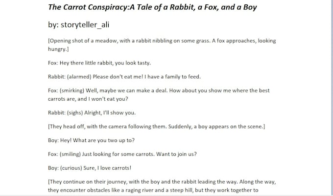 Write A Professional Script For Your Animation And Explainer Videos By