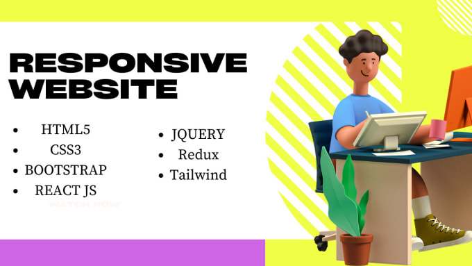 Develope A Responsive React Js Website For You By Aboutalib Ahmed Fiverr