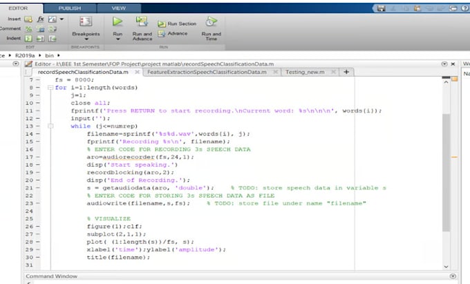 Assist In Matlab Programming Simulink Signal Image Processing Task