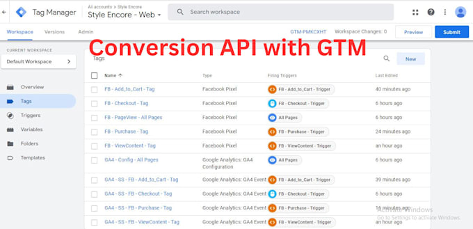 Meta Facebook Pixel Conversion Api Setup For Ios Update Via Gtm By