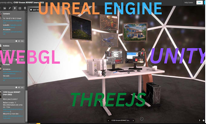 Create 3d Webgi Animation 3d Website Three Js And Playcanvas By