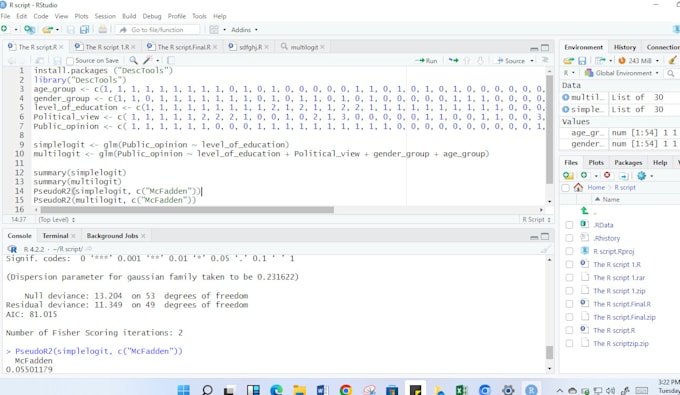 Help With Data Analysis With Spss Minitab Sas Eviews Jmp Stata Jamovi
