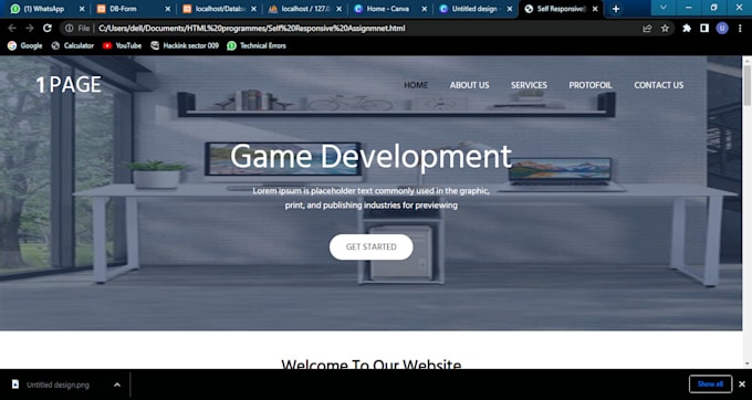 Be Your Web Developement Using Html Css Javascript By Umaisprogrammer