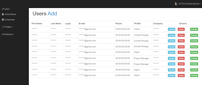 Create Web Application In Bootstrap Javascript Php And Mysql By Abdo