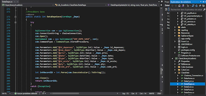 Develop C Sharp Application Desktop In Visual Studio By Noufelbenyahia