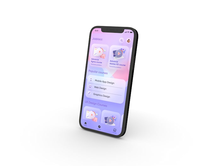 Do Mobile App Ui Ux Design Website Ui Ux Design App Figma By Jioblacc