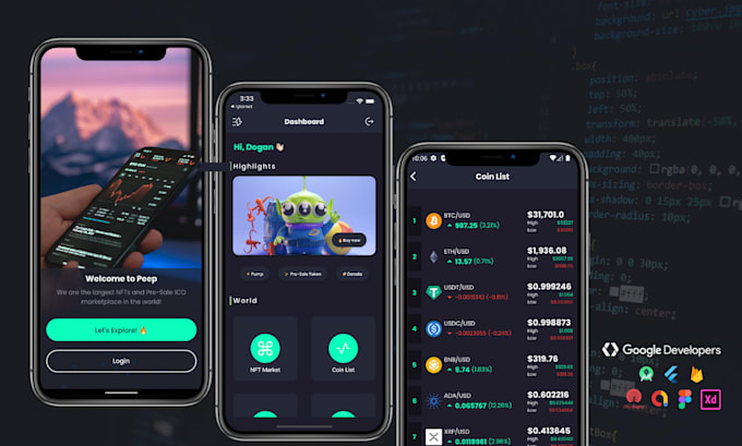 Build Ios And Android Mobile App Using Flutter By Heroflyco Fiverr