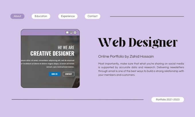 Convert Psd Figma Xd Images To Html Responsive Website Design By