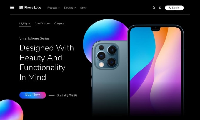 Convert Figma To Responsive React Js Website With Tailwind By