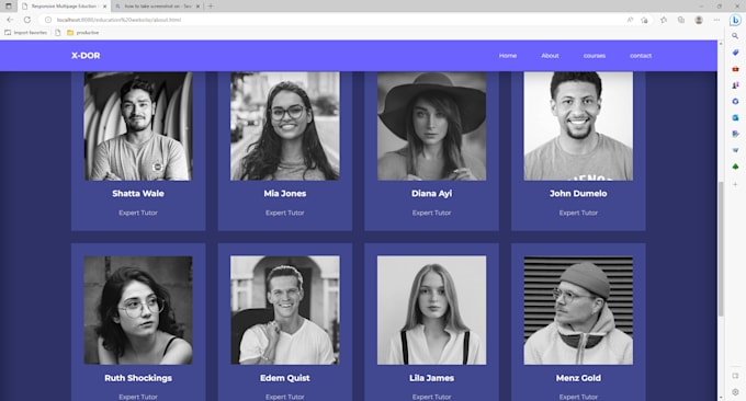 Design Redesign Develop A Responsive Website With Html And Css By