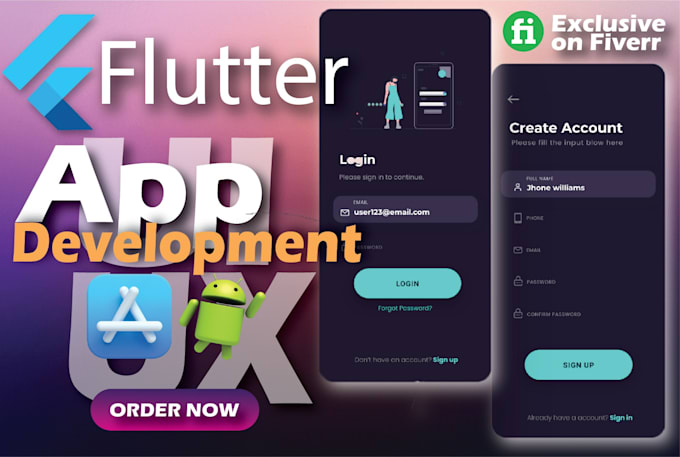 Develope Any Flutter Ui For Your Flutter App Development By Latif