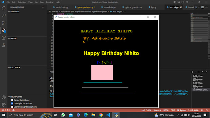Make You A Fully Functioning Python Code By Adikumorosatrio Fiverr
