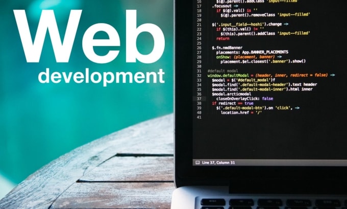 Do Front End Web Development Using Html Css Javscript React Js By