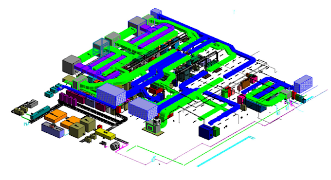 Do Revit Mep Arch Modelling As Per The Requirements Within The Given