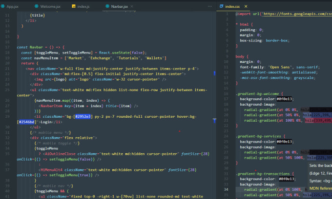 Be Your Expert In Fixing Bugs And Customizing Css Javascript React