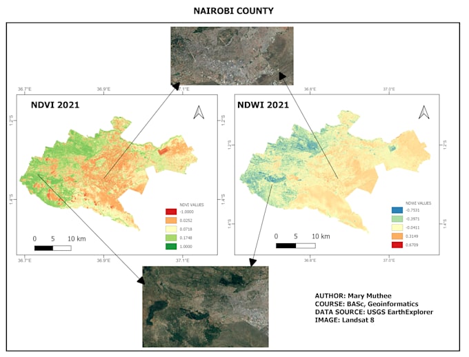 Create Gis Maps Remote Sensing And Spatial Modelling By Marymuthee27