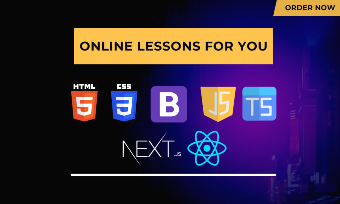 Help You Learn Javascript Reactjs Nextjs Html Css By Midhatahir