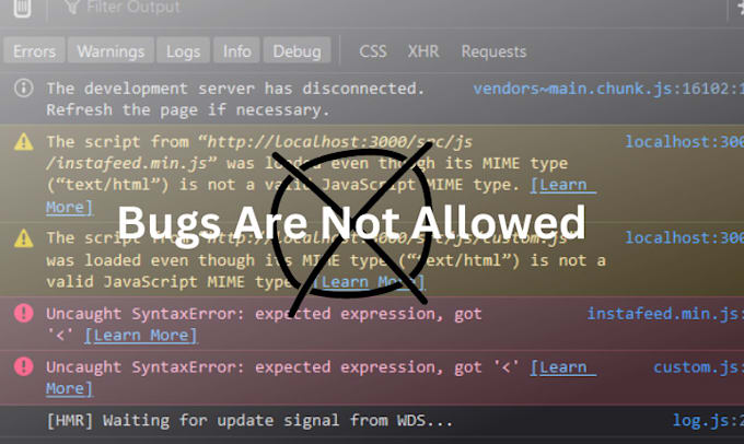 Fix Html Css And Javascript Bugs And Responsive Issues By