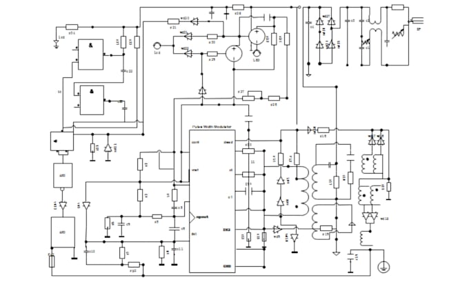 Draw Schemtic And Wiring Diagram By Sameerhayat Fiverr