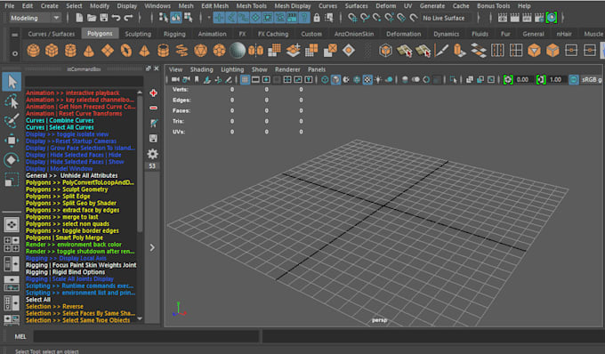 Create Or Fix Autodesk Maya Mel Embedded Language Scripts By