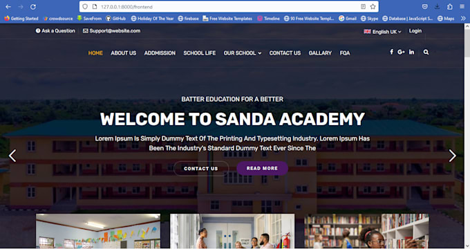 Develop Your Website And Web Application Using Laravel Mysql Html