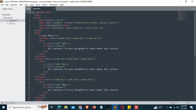 Create Webpages Using Html Css And Javascript By Venkateshraghav Fiverr