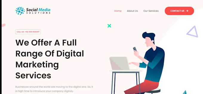 Create Responsive Wordpress Website Design By Sulmanzia Fiverr