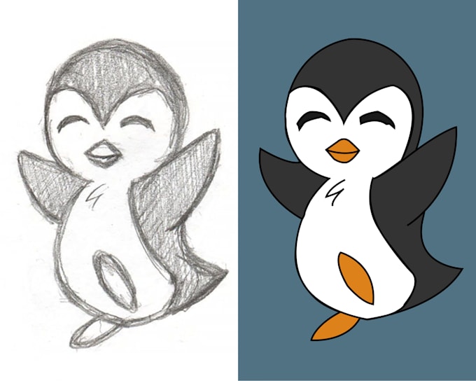 Turn Your Sketches Into Vector Art By Dim4erambo Fiverr