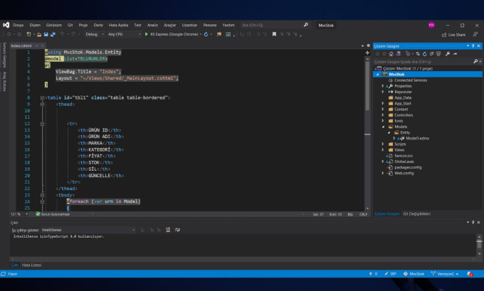 Develop Aspnet Mvc Html5 Css Javascript Web Application By