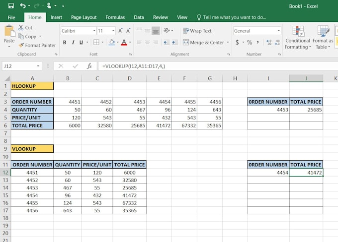 Do Data Entry Copy Paste In Excel Formulas Vlook Up And Hlookup