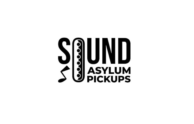 Design Sophisticated Edgy Guitar Pickup Maker Logo By Gertha Spenser