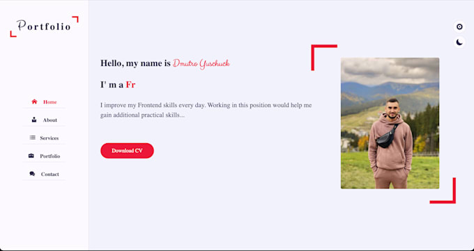 Convert Figma To Html Css Psd To Html Landing Page By Dmytro Yushchuk