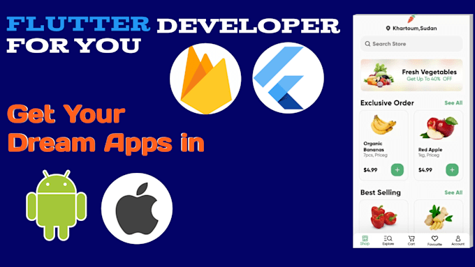 Build Ios And Android Mobile Apps Using Flutter By Sagar Paudel0 Fiverr