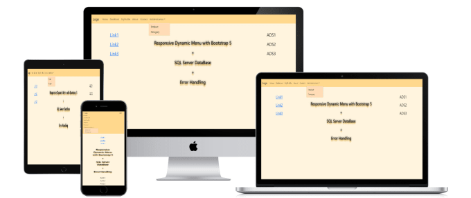Create A Responsive Dynamic Menu In Asp Net Vb With Sql Server Using