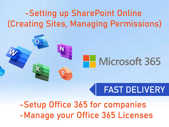 Setup Office 365 Teams Exchange Sharepoint By Syedammadqamer Fiverr