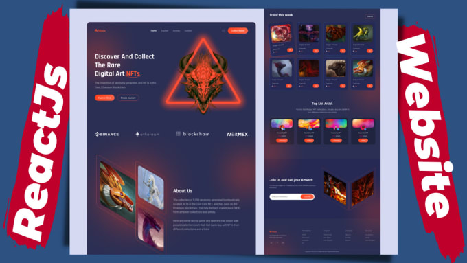 Create A Modern Website Using Reactjs With Material Ui Tailwind Css