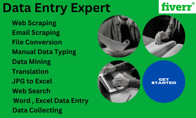 Do Data Entry Data Collection Copy Paste Web Scraping By M Irrfan