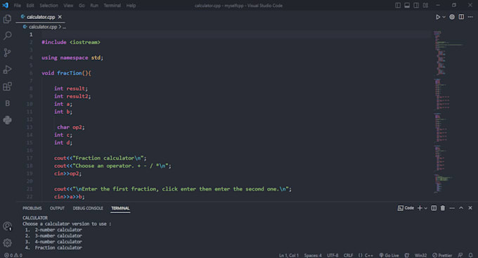 Make A Simple Cpp Project By Mariysss Fiverr