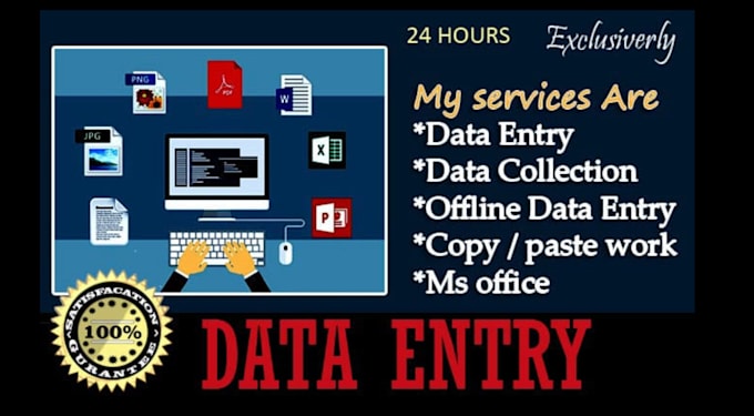 Do Data Entry Excel Word Database Editing By Mawaisgillani Fiverr